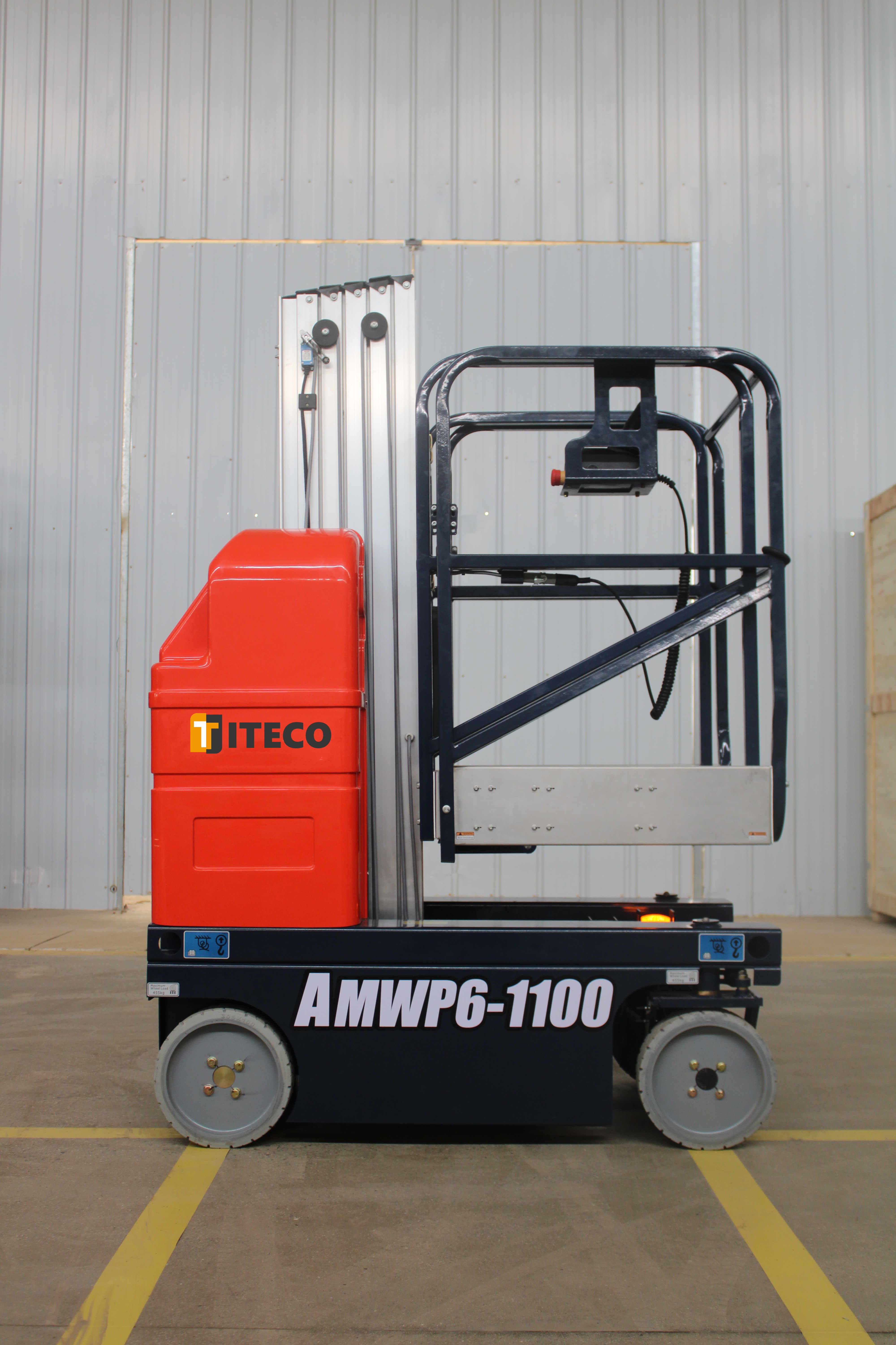 Drivable Vertical Lift-Single Mast